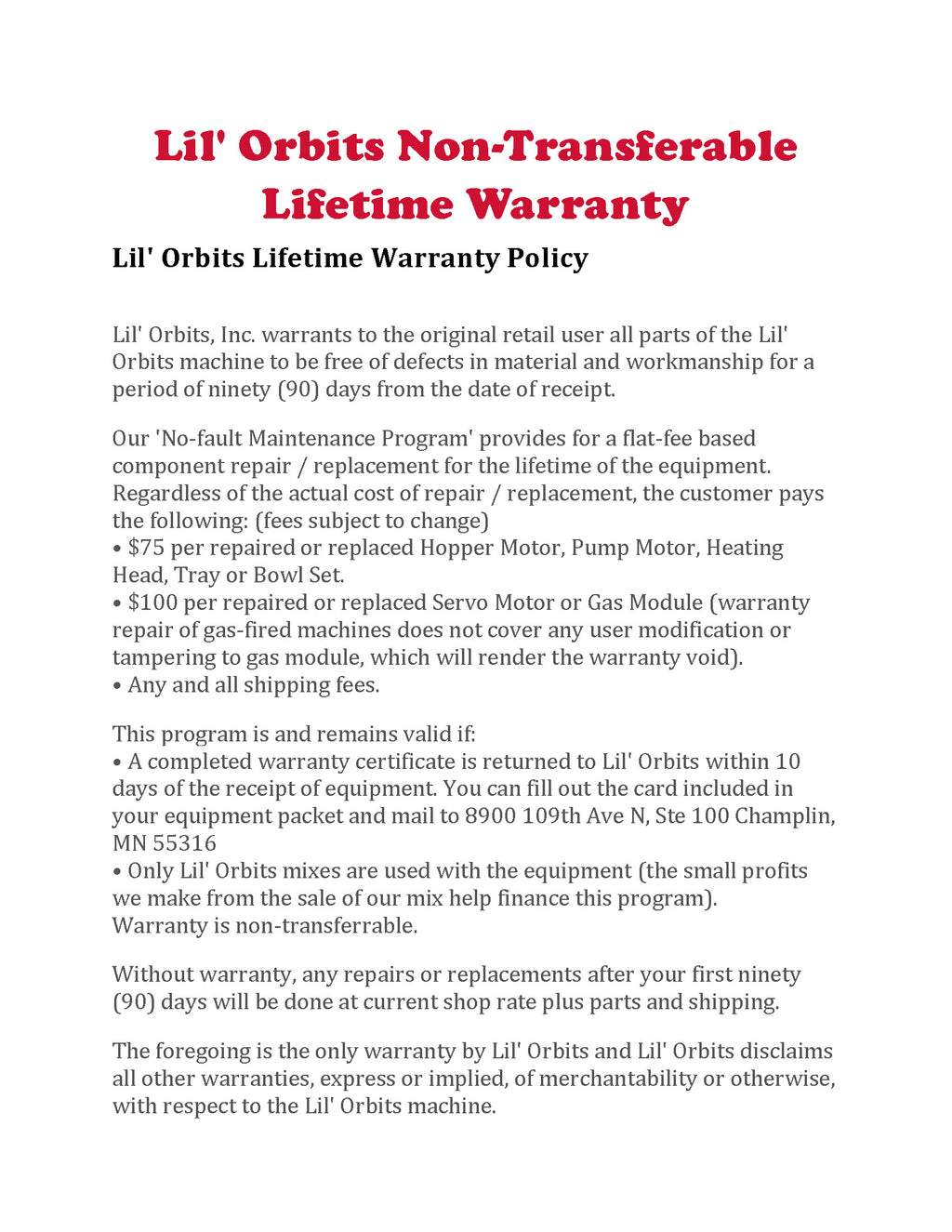 LIl Orbits | Bakery Wholesalers